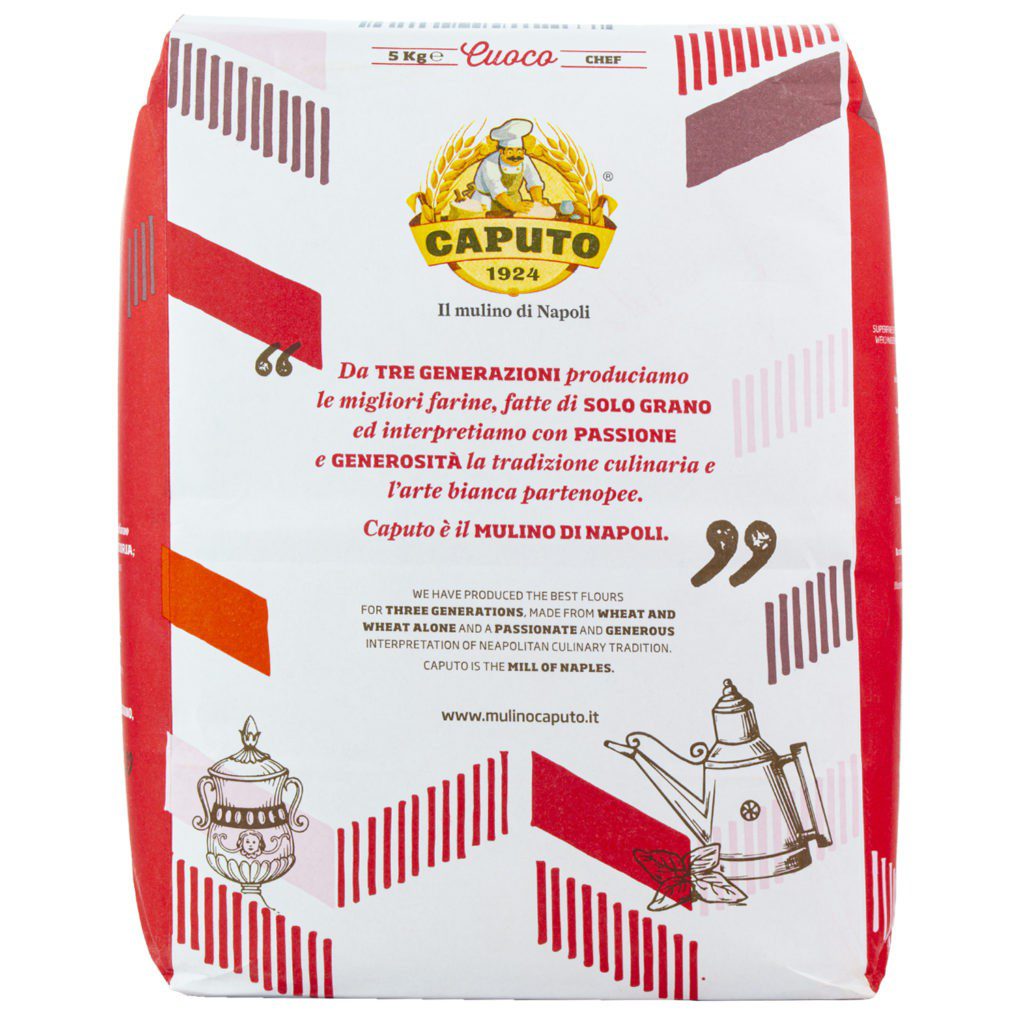 Caputo Cook "Chef" Farine Rouge 5 kg - Sapori Our